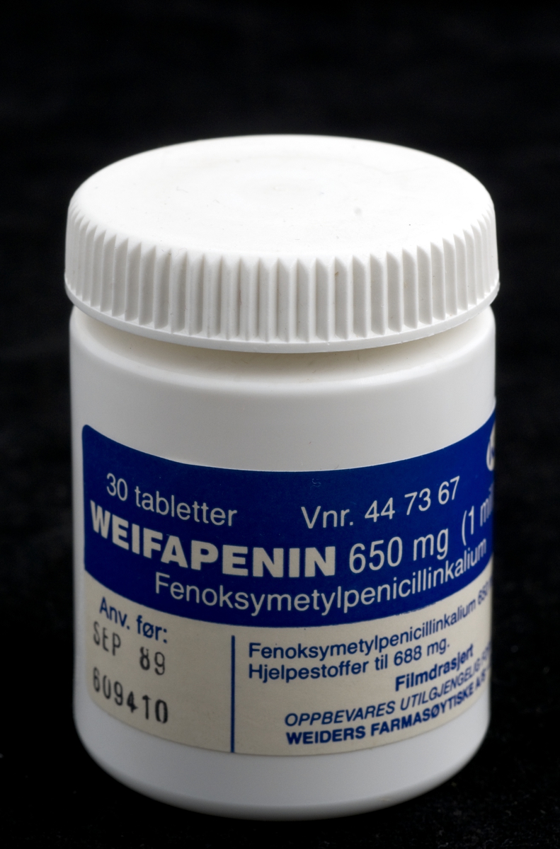 Tablettboks - Norsk Farmasihistorisk Museum / DigitaltMuseum